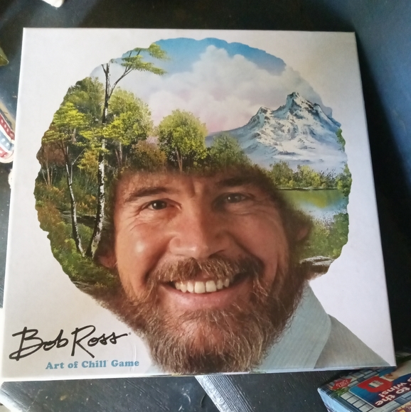 Toys | Bob Ross Famous Paunter Board Game Rare Fine Artist Delight ...